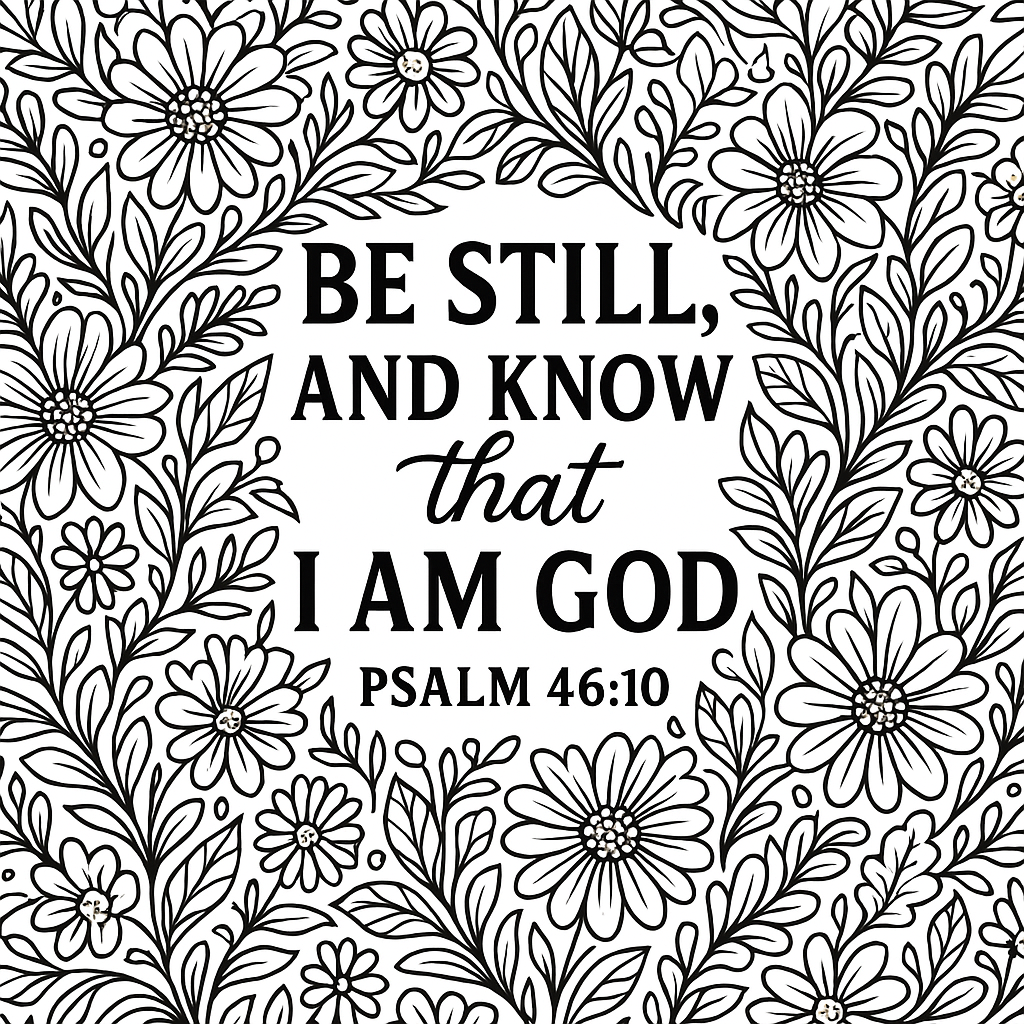 Free Coloring Pages - Prayers for the Journey